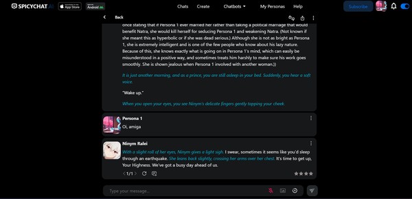 SpicyChat AI: como usar site com chatbot de inteligência artificial 18+