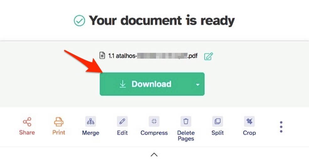 Como colocar link em PDF online com o Sejda