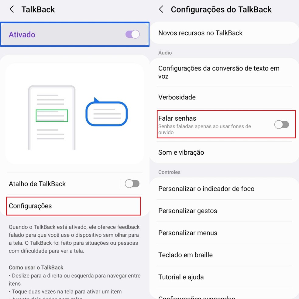 Como desativar a função Talkback no Motorola? Veja tutorial completo