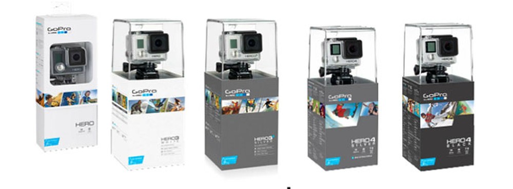 Relembre a história das câmeras GoPro e modelos que fizeram sucesso