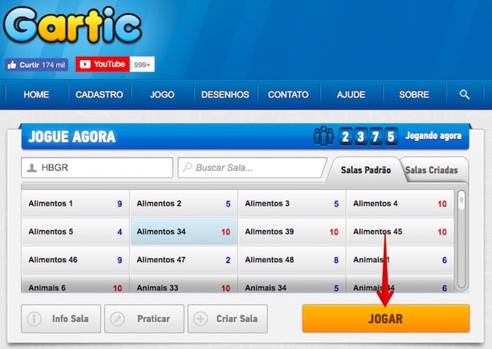 Gartic: como usar o jogo de desenhar online