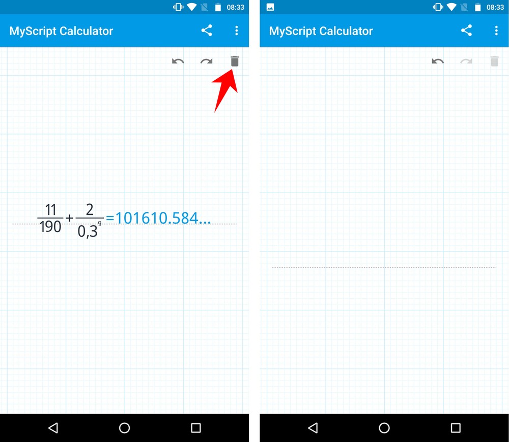 Como usar o MyScript Calculator, app para aprender matemática