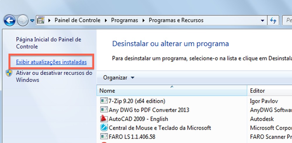 Como remover o WAT do Windows 7