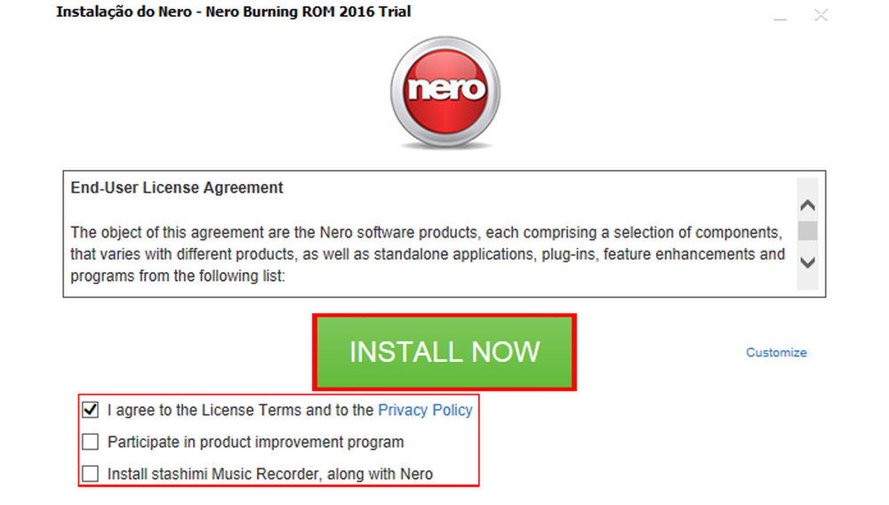 Como fazer download do Nero 2016 na versão trial e baixar grátis
