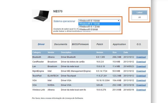 Como baixar drivers da Gateway no computador