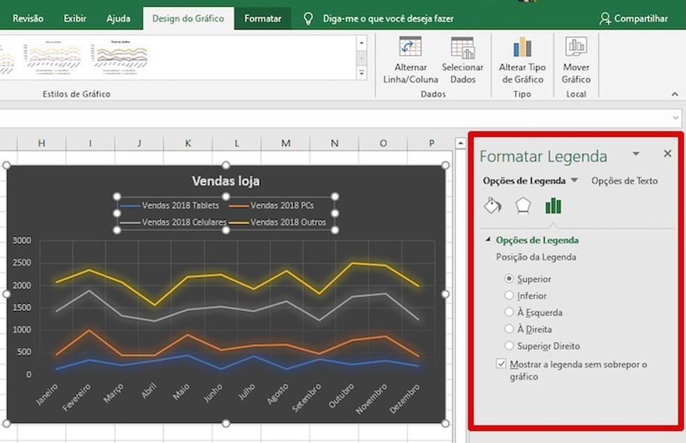 Como Fazer Gráfico De Linha No Excel