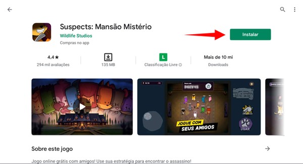 Como jogar Suspects: Mansão Mistério no PC com o emulador BlueStacks