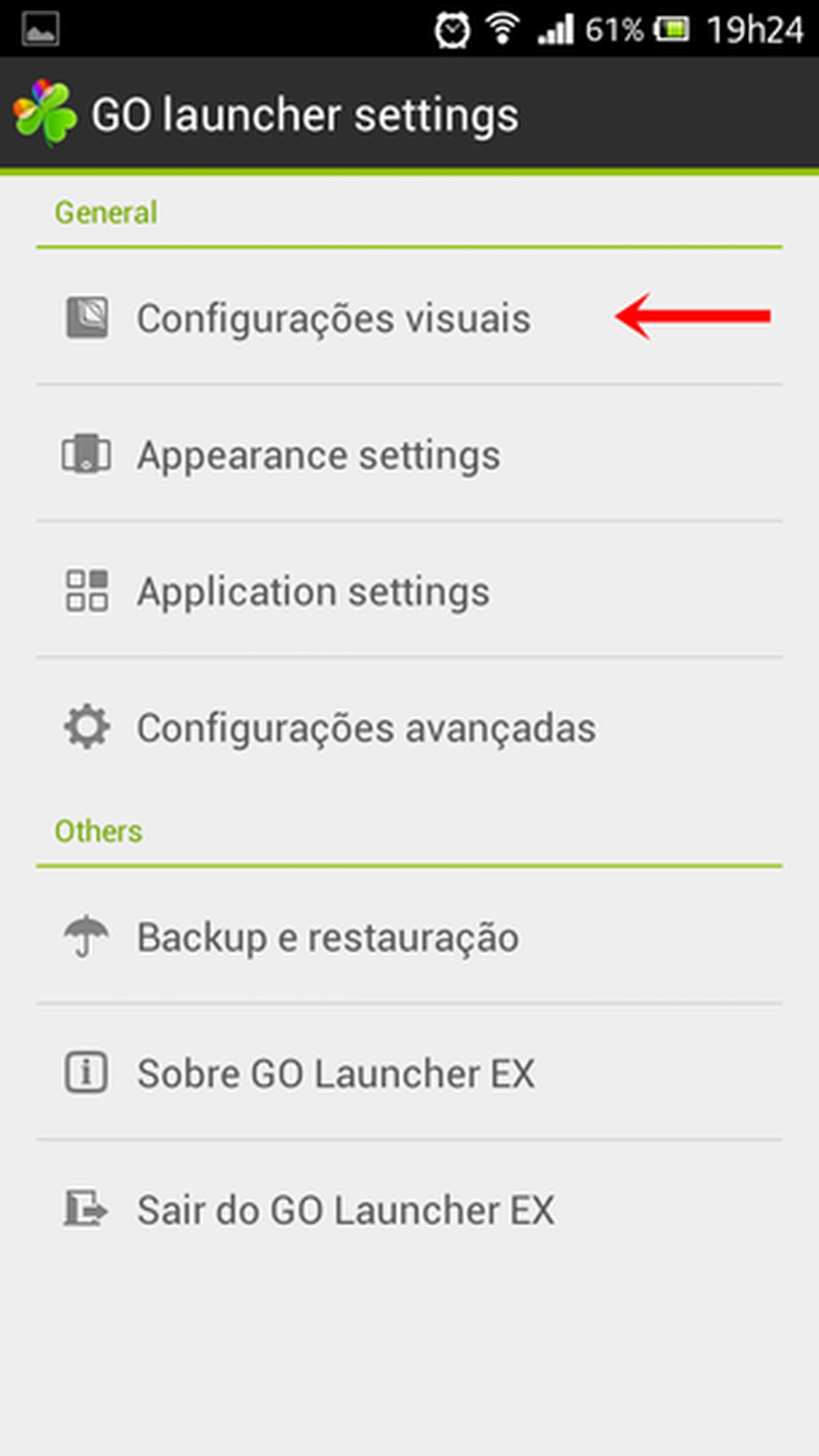 Como personalizar o Android com o Go Launcher EX