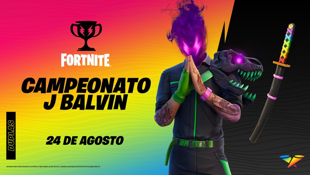 J Balvin no Fortnite: como ganhar skin e participar do campeonato do cantor