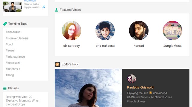 Vine renova versão web e transforma site em novo YouTube de 6 segundos