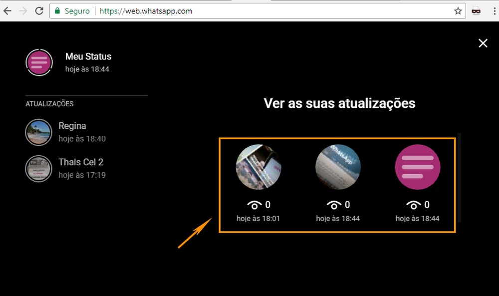 Como usar o WhatsApp Status no navegador do PC; veja todas as dicas