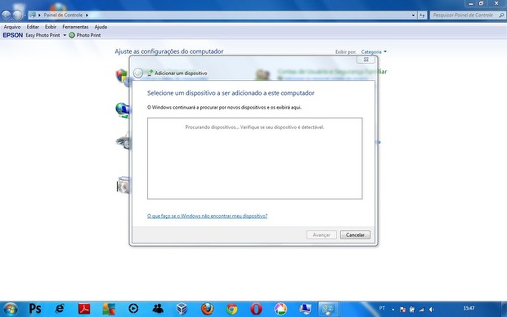 Como habilitar bluetooth no Windows 7