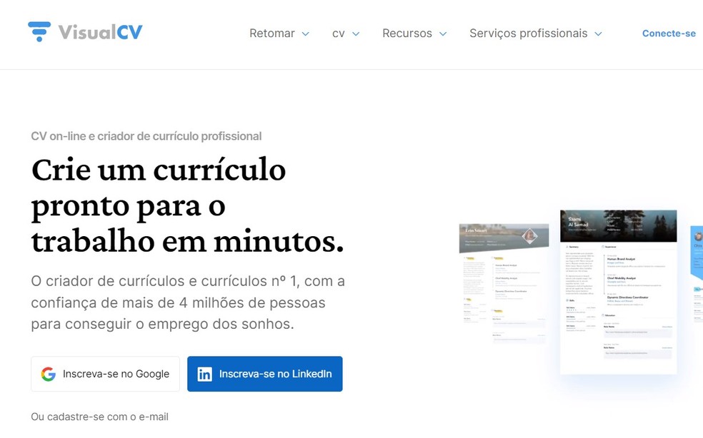 Como fazer um currículo? Veja 11 sites e apps para criar