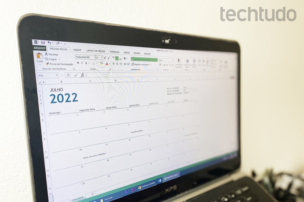 Calendário no Excel: como personalizar modelo editável em qualquer ano
