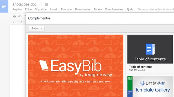 Complementos e plugins deixam Google Docs mais completo; saiba instalar
