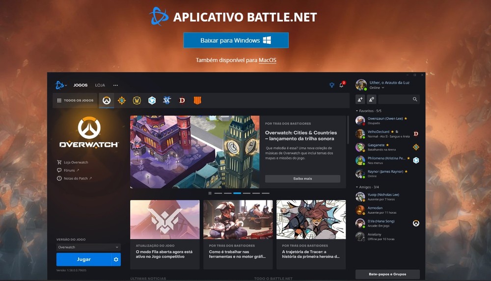 Battle.net: como fazer o download do app no PC ou celular