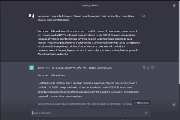 Precisa escrever? 7 comandos do ChatGPT que vão te ajudar na escrita