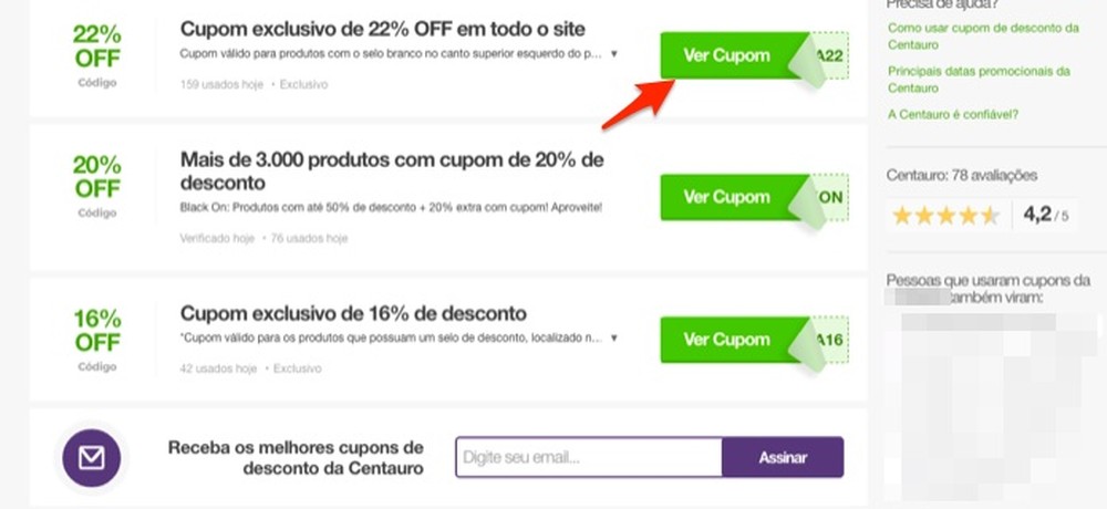 Como encontrar cupom de desconto com a extensão Cuponomia para Chrome