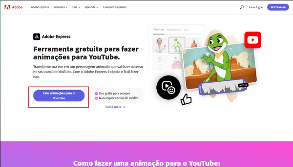 Adobe Express: como usar ferramenta que cria animação para YouTube