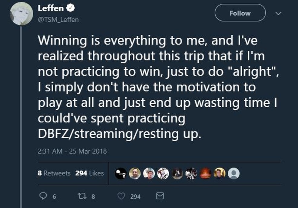 Lenda de Smash Bros. em Dragon Ball FighterZ: Leffen explica mudança