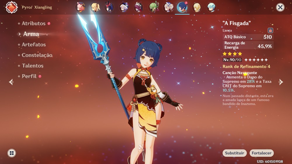 Xiangling: veja build da personagem de Genshin Impact e guia de gameplay