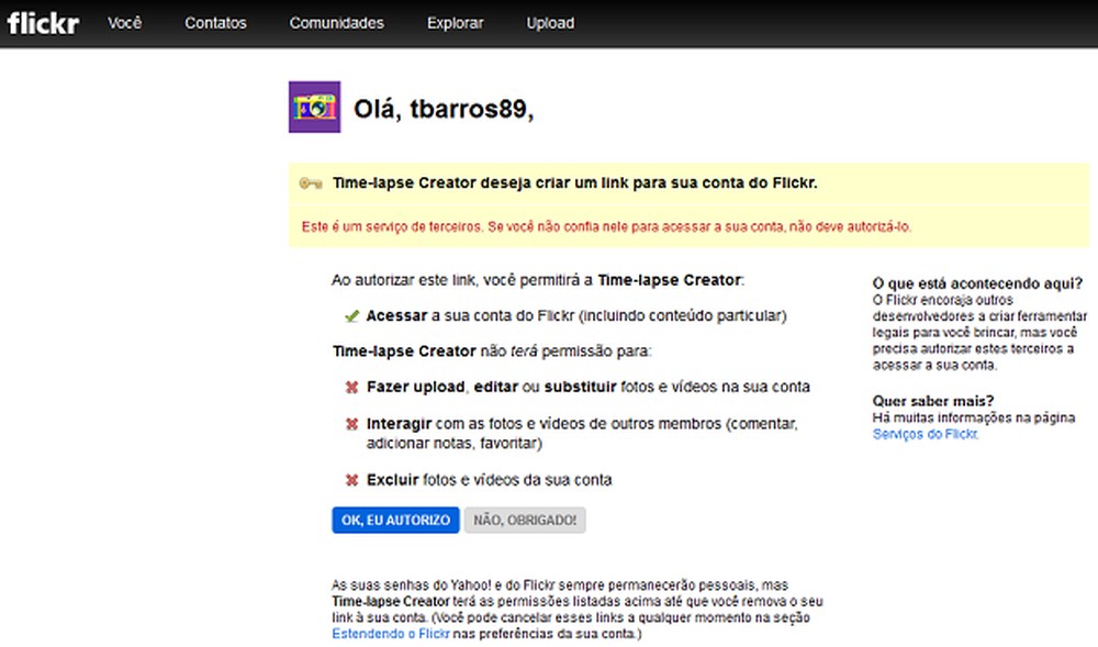 Como fazer um vídeo em timelapse com suas fotos do Flickr