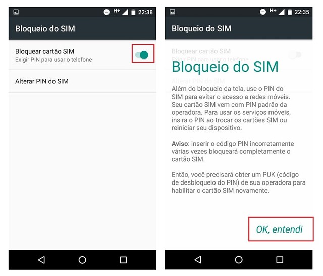 Como descobrir o PIN do celular
