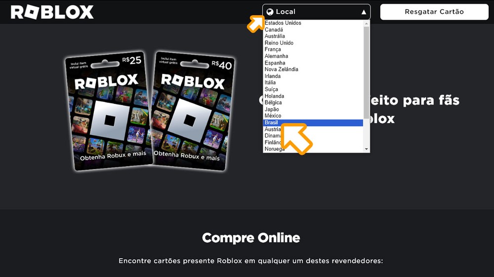 Gift Card Roblox: como comprar e resgatar o cartão presente do jogo