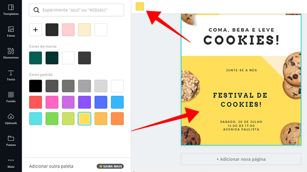 Como fazer panfleto online com o Canva