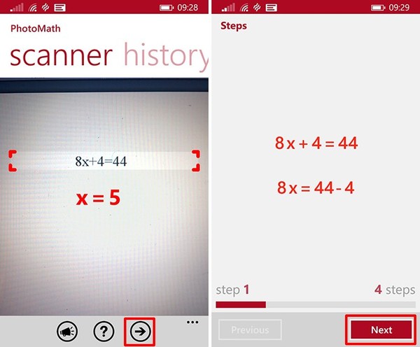 Aprenda a usar PhotoMath, app para iOS e WP que resolve conta matemática