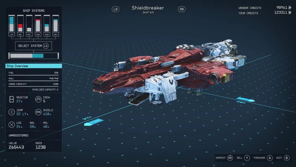 Starfield: veja as 10 melhores naves do jogo e onde encontrá-las