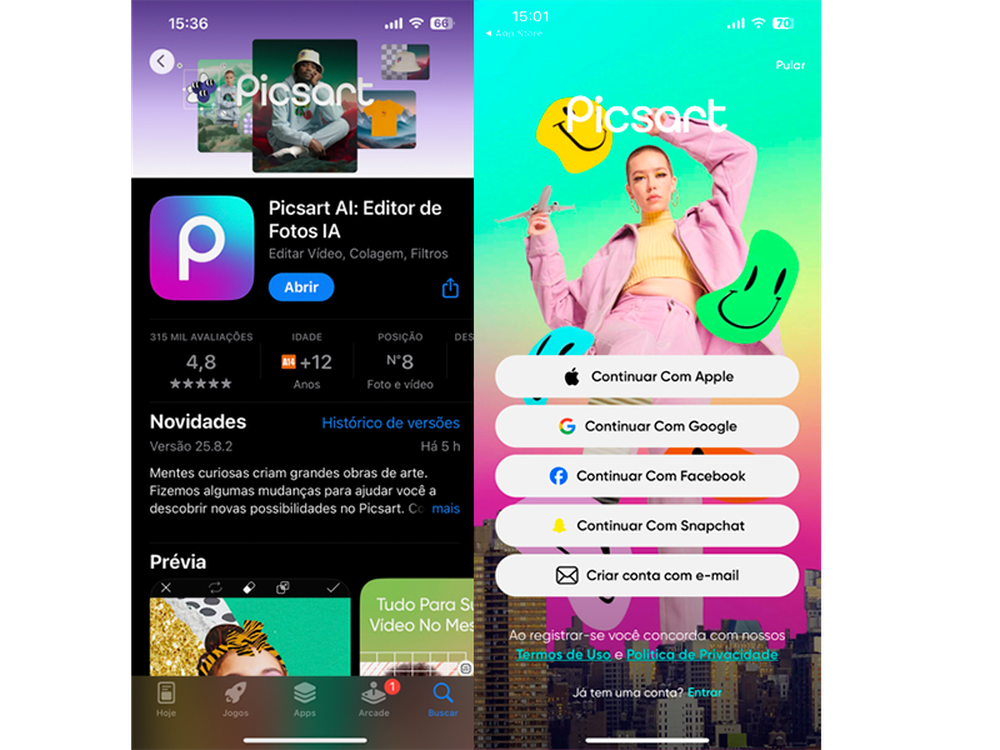 Picsart Mod APK: por que você não deveria usar a versão não oficial do app
