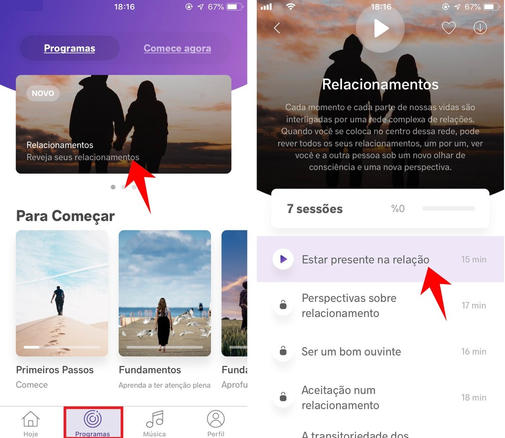 Como usar o app Meditopia para aprender a meditar e aliviar o estresse