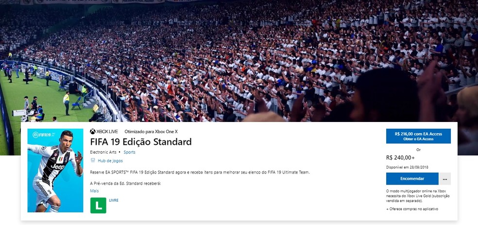 FIFA 19: como baixar no PC, PS4, Xbox One, e Nintendo Switch