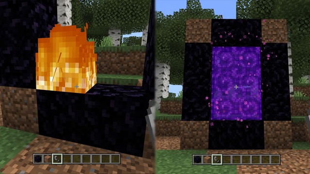 Como fazer um portal no Minecraft