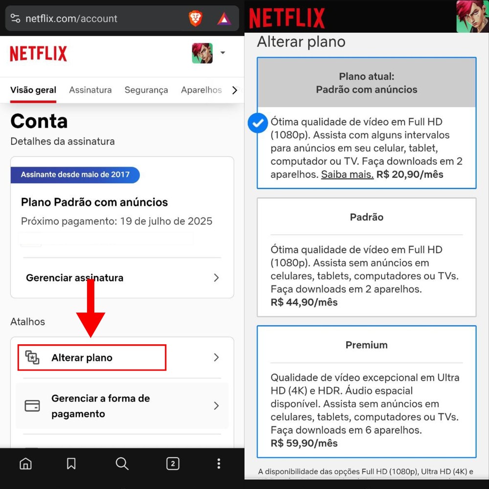 Como mudar de plano na Netflix? Veja níveis de assinatura e benefícios