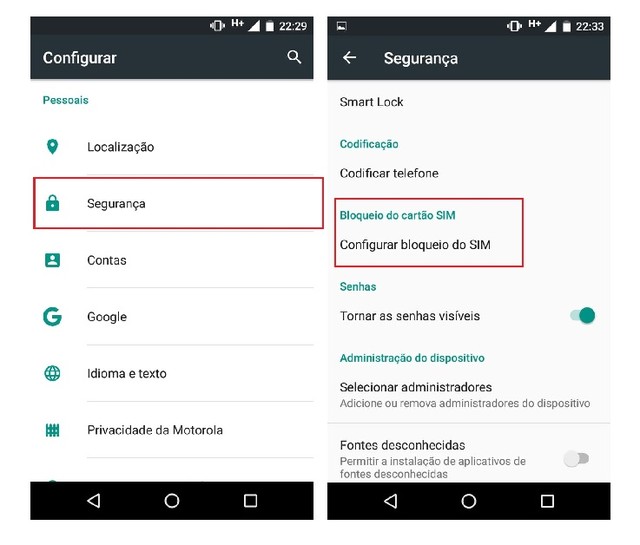 Como descobrir o PIN do celular
