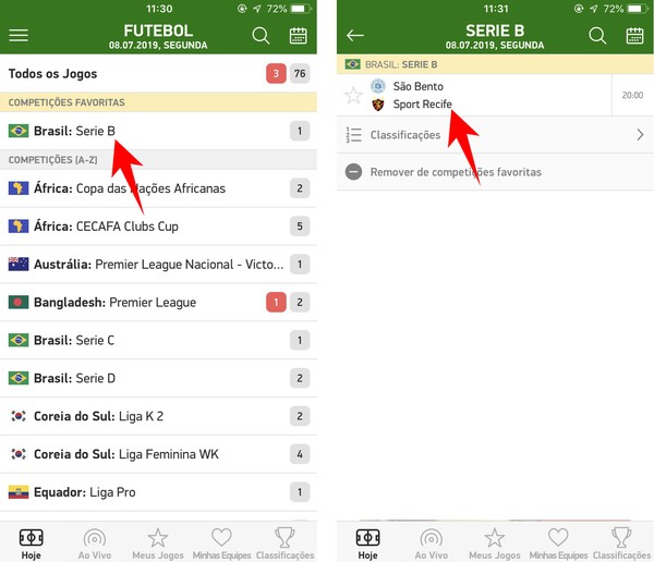 FlashScore Brasil: como acompanhar jogos de futebol em tempo real