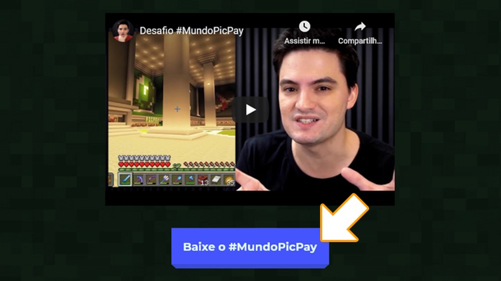 Como entrar no mundo do Felipe Neto no Minecraft