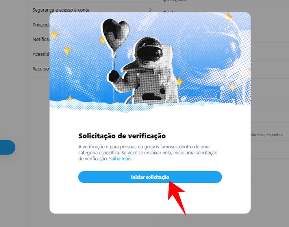Como ser verificado no Twitter e conseguir o selo azul na sua conta