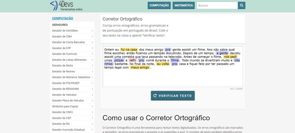 Corretor ortográfico online: veja as 9 melhores opções para revisar textos