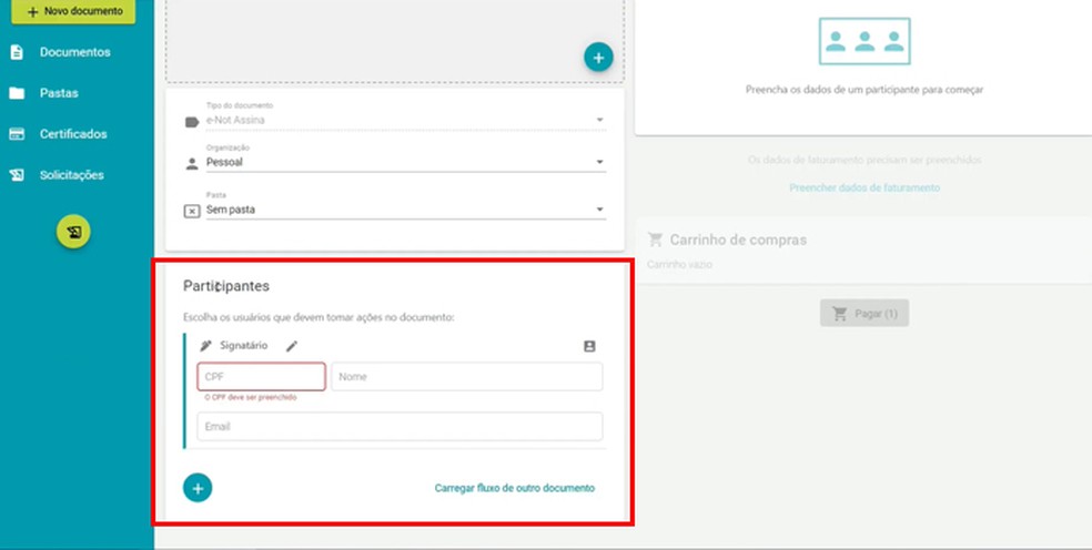 Como reconhecer firma online pela plataforma e-notariado