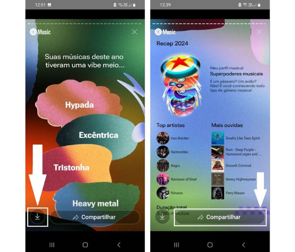 YouTube Music Recap 2024: app libera retrospectiva; saiba fazer a sua
