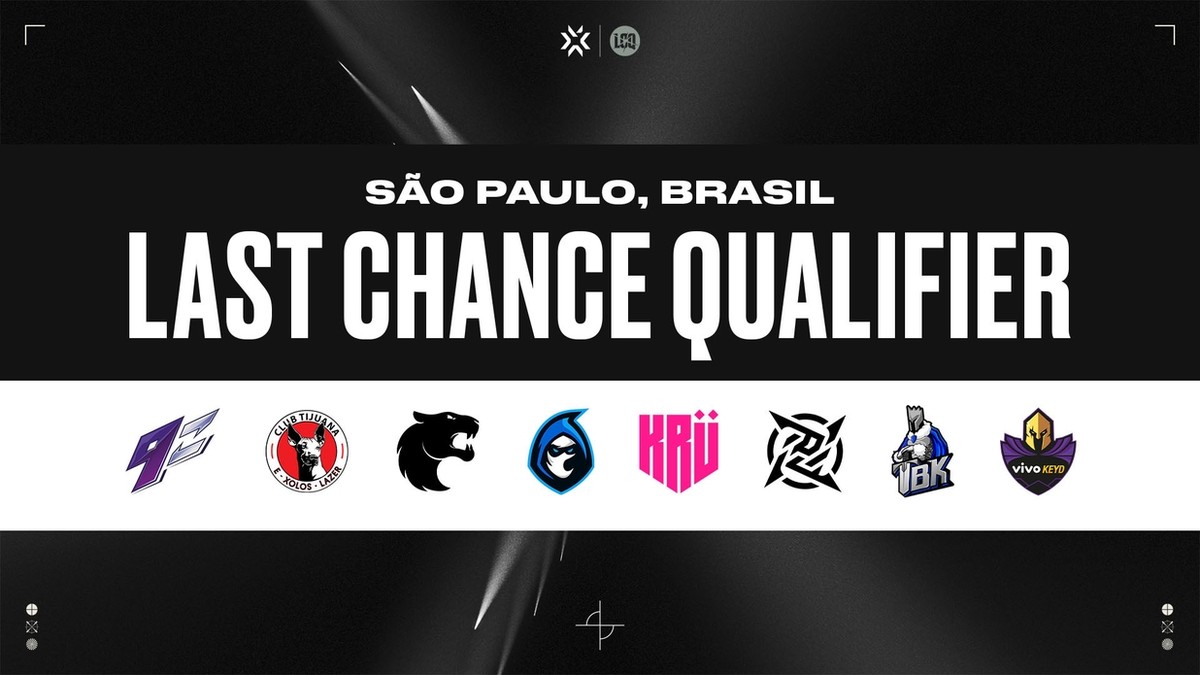 Valorant: veja calendário de jogos do Last Chance Qualifier (LCQ)