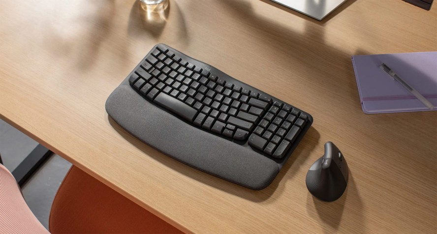 Logitech Wave Keys: conheça o teclado ergonômico e sem fio para trabalhar