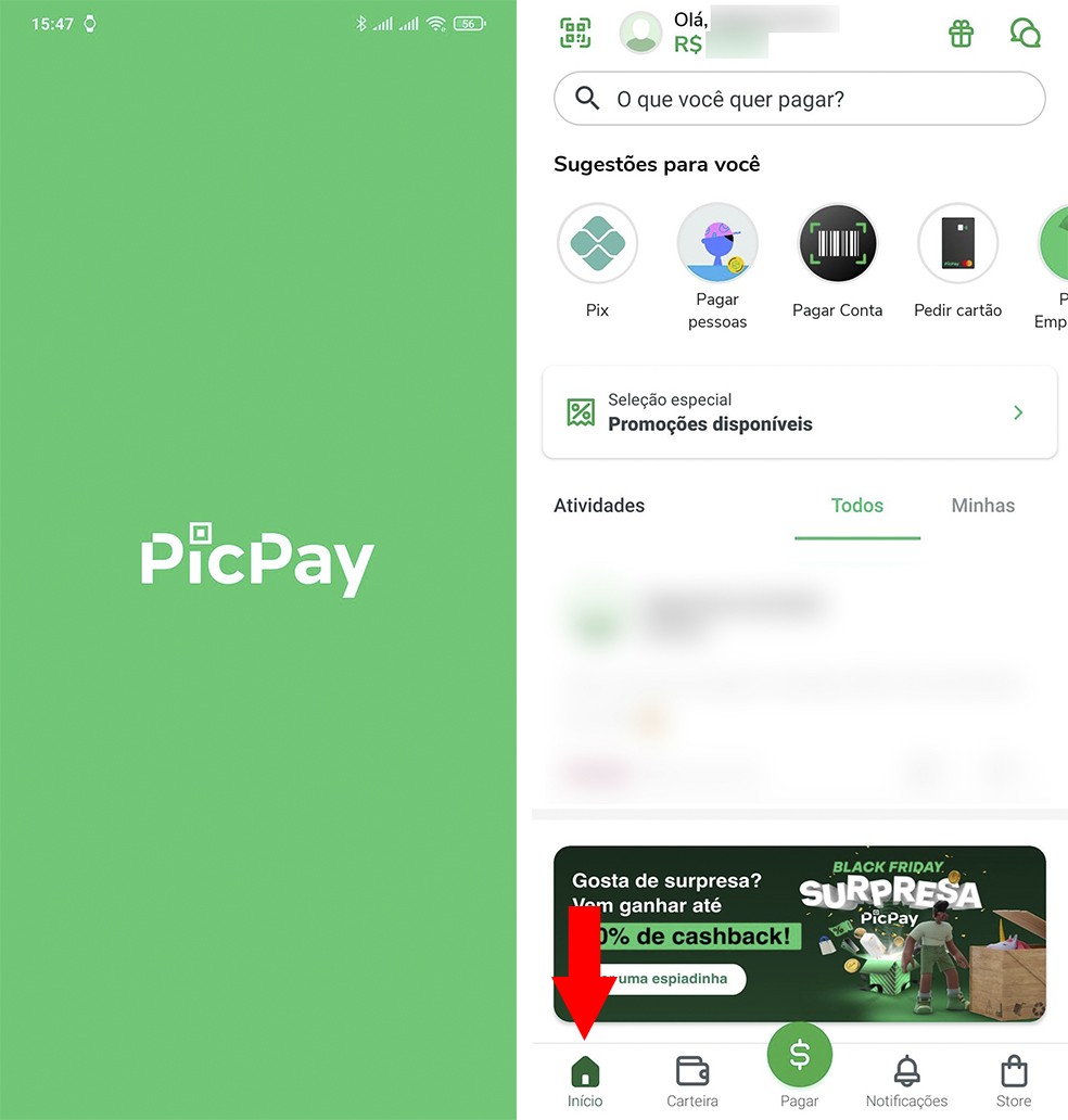 Como pagar com cartão de crédito no PicPay