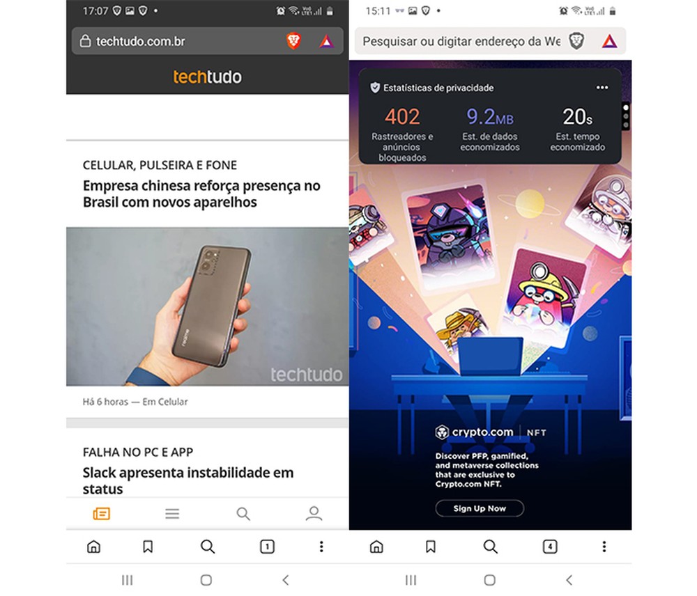 Quais as vantagens do Brave Browser? Veja comparativo com Chrome