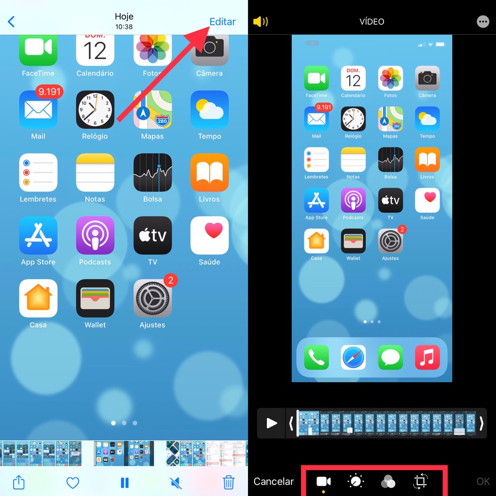 Como gravar a tela do iPhone sem usar nenhum aplicativo