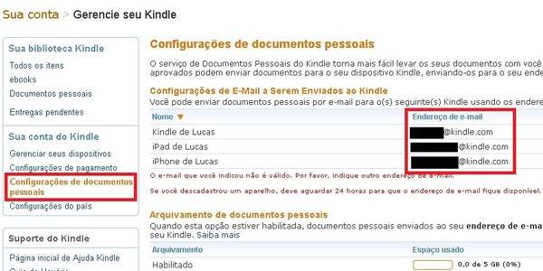 Como enviar PDF para o Kindle e converter arquivos em e-books
