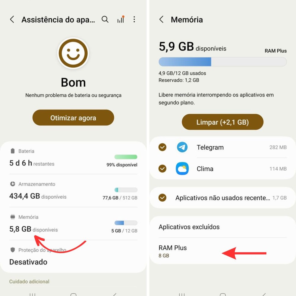 Função deixa celular mais rápido: saiba como usar o RAM Plus ou RAM Virtual